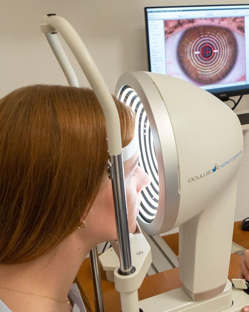 Sehtest & Sehanalyse bei Deinem Optiker GRONDE Sehen & Hören